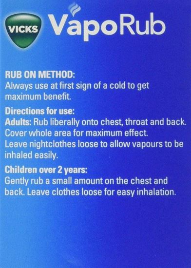 Vicks VapoRub 100g.Ultior